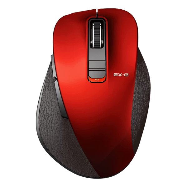 e-zoa-lite.com｜[ELECOM (エレコム)] BT5.0 EX-Gシリーズ 5ボタンマウス Mサイズ レッド [(2552904)]